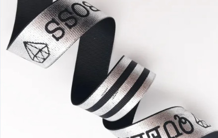 Quality Customized Print Satin Grosgrain Ribbon with Logo For Wrapping Decoration for sale