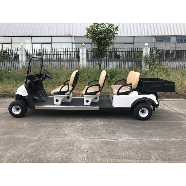 Quality Installed With Plastic Cargo Box Small Electric Golf Carts 6 Seats Without Car for sale