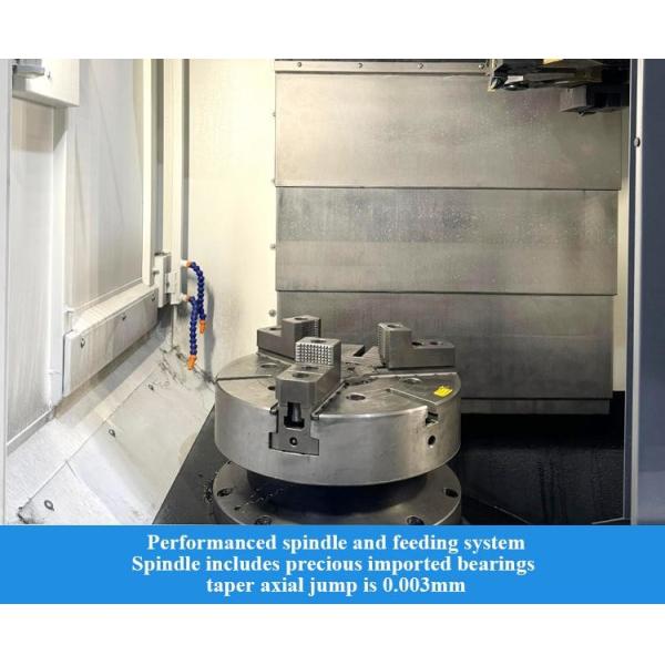 Quality High Cost Performance T6 CNC Machining Lathe Metal Turning Center SMTCL Vertical for sale