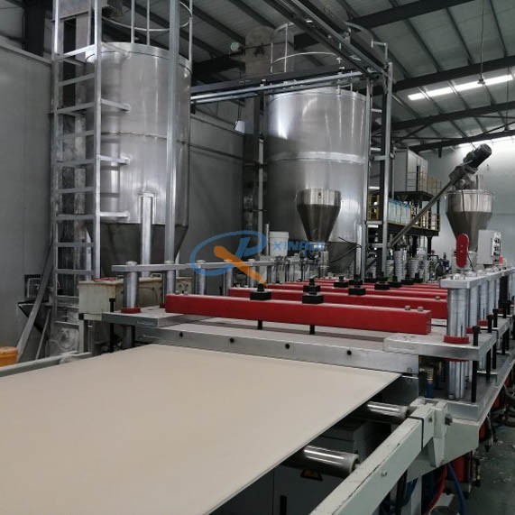 Quality 1220mm 30mm PVC Plastic Wpc Foam Board Making Machine for sale