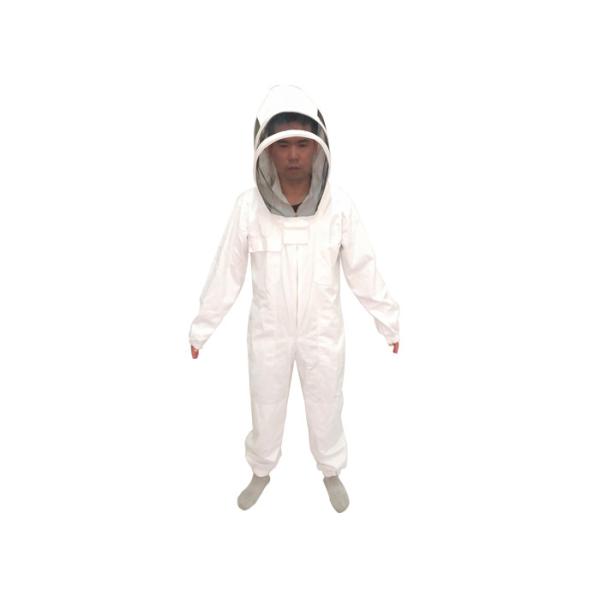 Quality 100% Cotton Beekeeping Suit with High Quality Fencing Veil and Customizable Sizes for sale