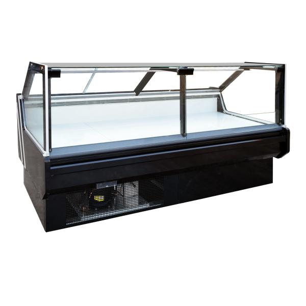 Quality Supermarket Fan Cooling Display Chiller For Sausages for sale