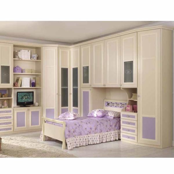 Quality Custom Made Handles Multilayer Modern Wardrobe Closets Hanging Storage for sale