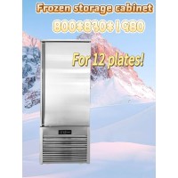 Quality DWSDG-12 Air-cooled Blast Chiller Freezer 40*60cm 12 baking tray size 800*830 for sale