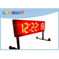 Quality Wireless Controller LED Countdown Timer Electronic With Moving Wheel Stand for sale