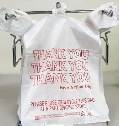 Quality 2LB Shopping Biodegradable Plastic Bags Eco Friendly Lightweight for sale
