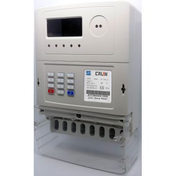 Quality Three Phase STS Keypad Prepaid Meters With Bs Mounting GPRS Communication for sale