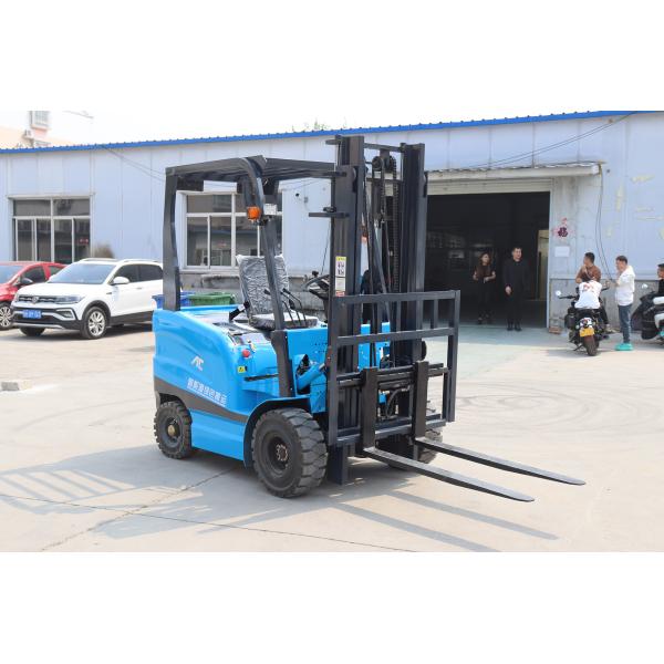 Quality 6Meter 3 Ton Triple Stage Mast AC Electric Counterbalance Truck 2.5 Meter Turning Radius for sale