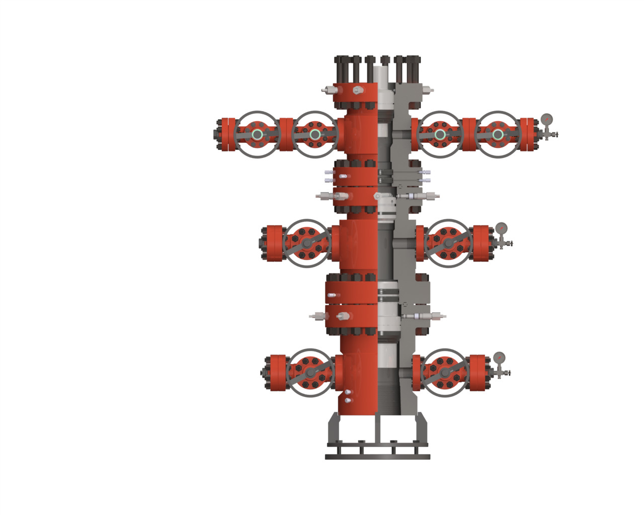 Slip / Mandrel Type Hanger 2000-20000PSI Casing Head Wellhead AA-HH ...
