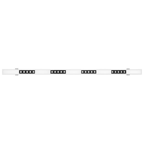 Quality 60Hz Recessed LED Linear Light White Or Black Color 2800lm 70 - 80lm/W for sale
