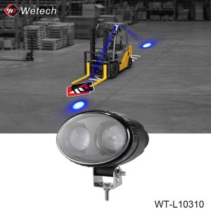 Quality 10V - 80V Blue LED Spot Light IP67 Truck Spot Lights With Stainless Steel for sale