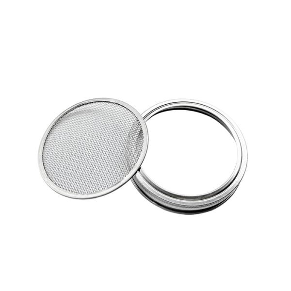 Quality 16OZ Wide Mouth Canning Lids 1000ml Wide Mouth Mason Jar Lids Screen for sale