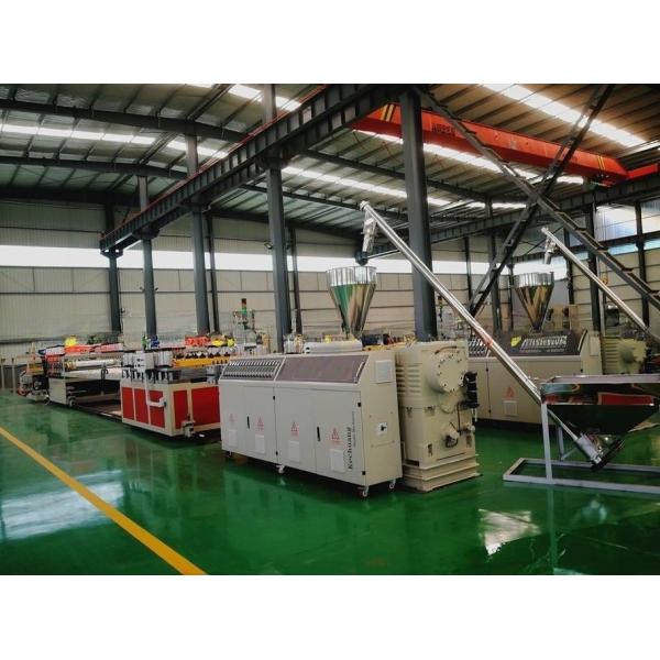 Quality Celuka PVC Foam Board Production Line 350Kg/H WPC Board Extrusion Line for sale