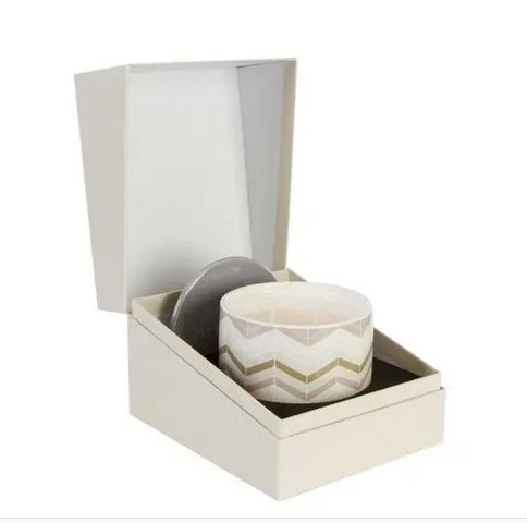 Quality CMYK Kraft Candle Cardboard Boxes Custom Corrugated Foldable Boxes for sale