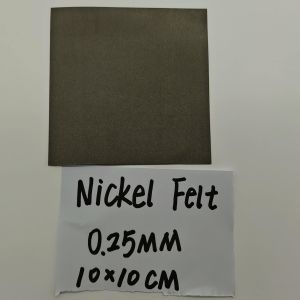 china AEM Electrolysis Cell Nickel Fiber Felt GDL Gas Diffusion Layer Sintered Felt