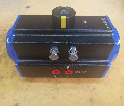 Quality Double action DA83 double effect pneumatic actuator control valves for sale