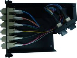 Quality high integrated LGX Module MPO to LC Cassette 12 24 Fiber MPO patch Panels for sale