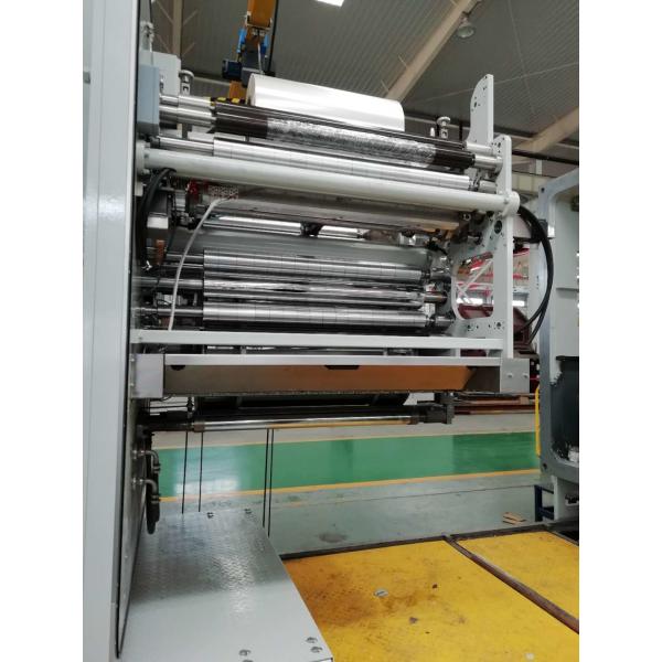 Quality Electric Driven Znic 1200mm Vacuum Metallizing Machine , Film Coating Machine for sale