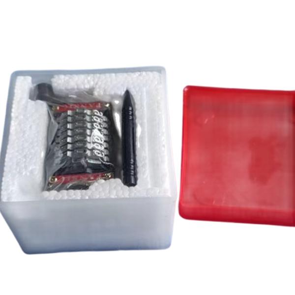 Quality 7 Digits 6 Drop Iron Letterpress Numbering Machine for Offset Printing Press Parts for sale