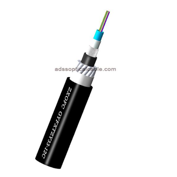 Quality Armored Submarine Fiber Optic Cable , Unitube Non Metallic Sheathed Cable for sale
