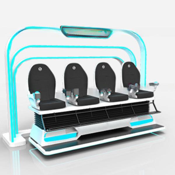 Quality Commercial 9d Vr Cinema 4 Seats 380V Electric For VR Theme Park for sale