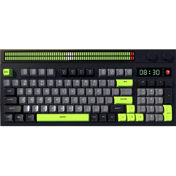 Quality Multimode Keyboard High-end Keyboard With Triple Mode Knob Control RGB Lighting for sale