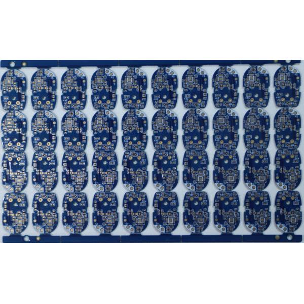 Quality Blue Oil Double Sided Printed Circuit Board FR4  Subtrate Customized Dimension for sale