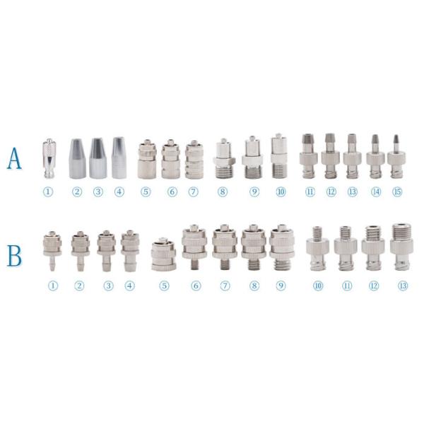 Quality High-quality pressure-resistant metal dispensing syringe metal adapters for sale