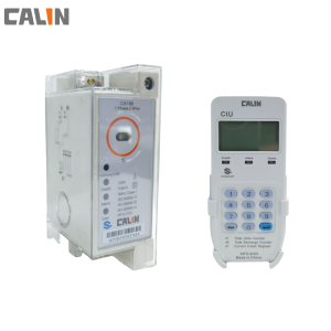 Quality STS Smart Micro Grid System Single Phase Din Rail Mounted Kwh Meter for sale