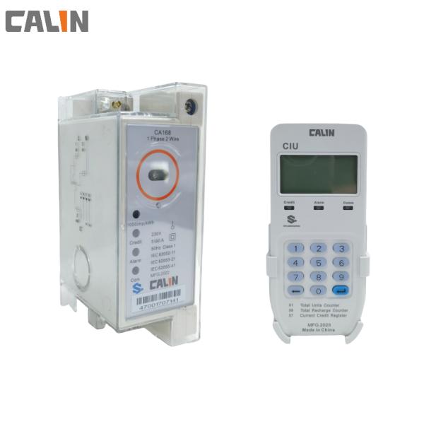 Quality STS Smart Micro Grid System Single Phase Din Rail Mounted Kwh Meter for sale