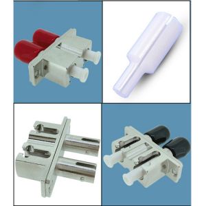 Quality Metal Fiber Optic Adapters LC To ST / FC To LC / ST To LC Hybrid Duplex Adapter for sale
