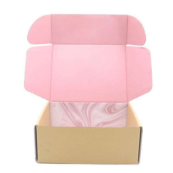 Quality Corrugated T Shirt Recycled Packaging Box Pantone Color Printing for sale
