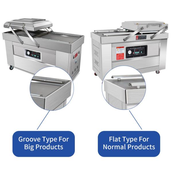 Quality 4Pcs Sealing Strip Number Double Bell Vacuum Sealer for Customized Food for sale