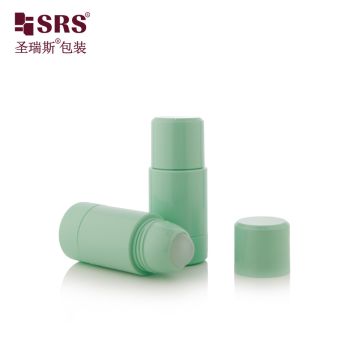 Quality 50ml 75ml PP PCR Recycled Replaceable Double Wall Roller Roll Deodorant Bottle for sale