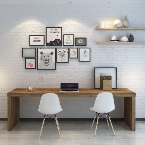 Quality Modern Design Solid Wood Computer Desk and Conference Table for Collaborative for sale