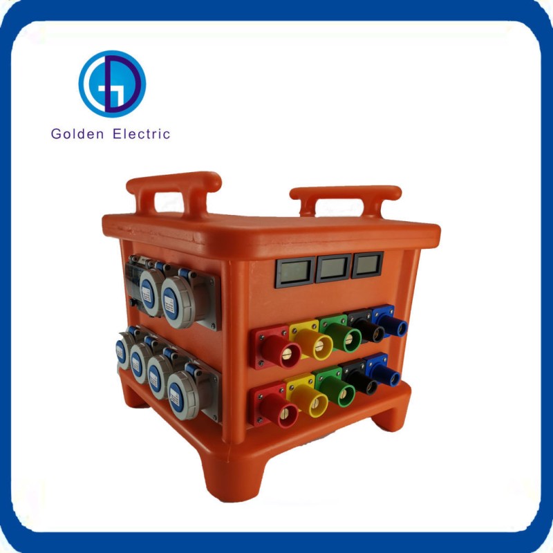 Various Styles Portable Combination Distribution Box Waterproof Plastic Industrial Socket Box