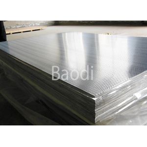 Quality Architectural Screen Aluminum Perforated Steel Sheet With Round Hole Pattern for sale