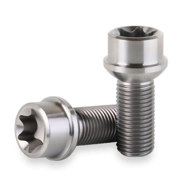 Quality Titanium Wheel Lug Bolts M24x1.25 Titanium Bolts Cold Heading for sale