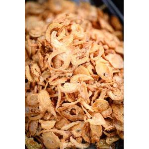 Quality Dry Palm Oil Peeling Crispy Fried Shallot for hotel for sale