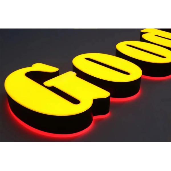 Quality Customizable Led Frontlit & Backlit Sign Back Lit Logo Sign Antirust for sale