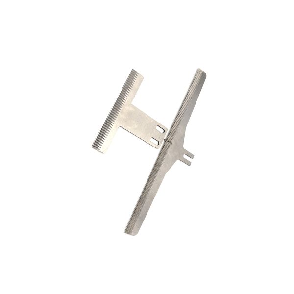 Quality Stainless Steel SUS420/440 Packaging Zigzag Blade Toothed Knife for sale