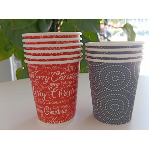 Quality Animal Design Customized Cold Cup Without PE Coated E-Friendly Disposable Paper for sale