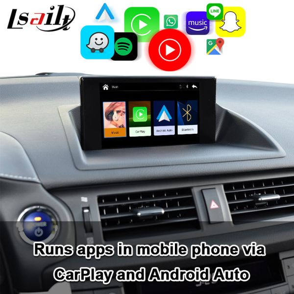 Quality Lsailt Wireless CarPlay Module for Lexus CT200 2013-2022 with Android Auto, for sale