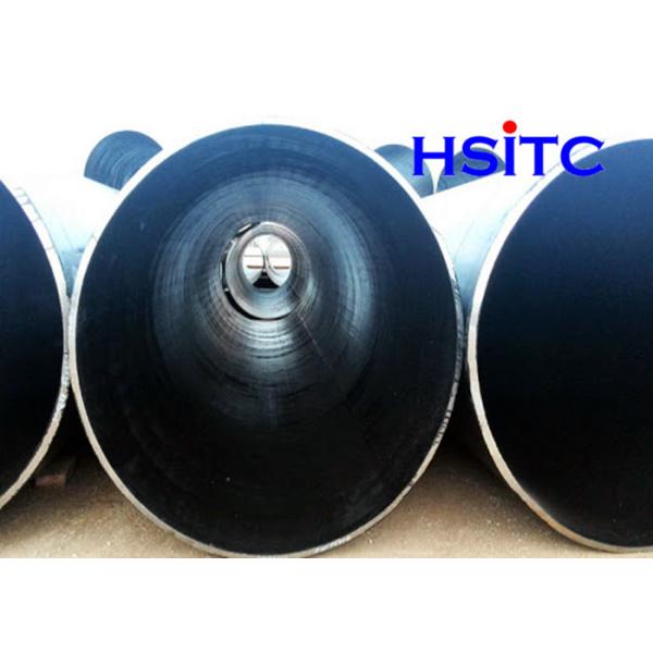 Quality 56 Inch En10210 3LPE Coating LSAW Steel Pipe Straight Seam for sale