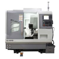Quality Single-tool Holder CNC Lathe Sj-46yd CNC Turning Milling Center Lathe Machine for sale