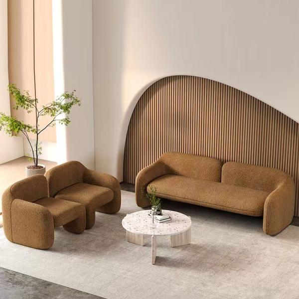 Quality Art Creative Hotel Lobby Furniture Lounge Area Sofa Chair Sets for sale