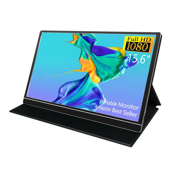 Quality 15.6 Inch Narrow Bezel 300cd/M2 Wireless Portable Screen For Smartphone for sale