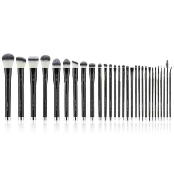 Quality 29 Piece Magnetic Stand Synthetic Fiber Makeup Brushes for sale