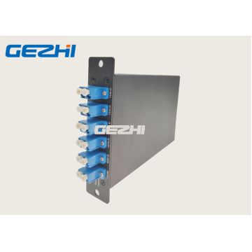 Quality LC UPC Adaptor 1330nm 4+1CH Dual Fiber CWDM Splitter for sale