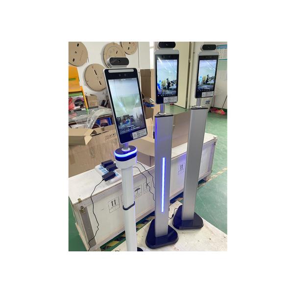 Quality 1280*800 Face Recognition Infrared Thermometer With RFID Card Reader for sale